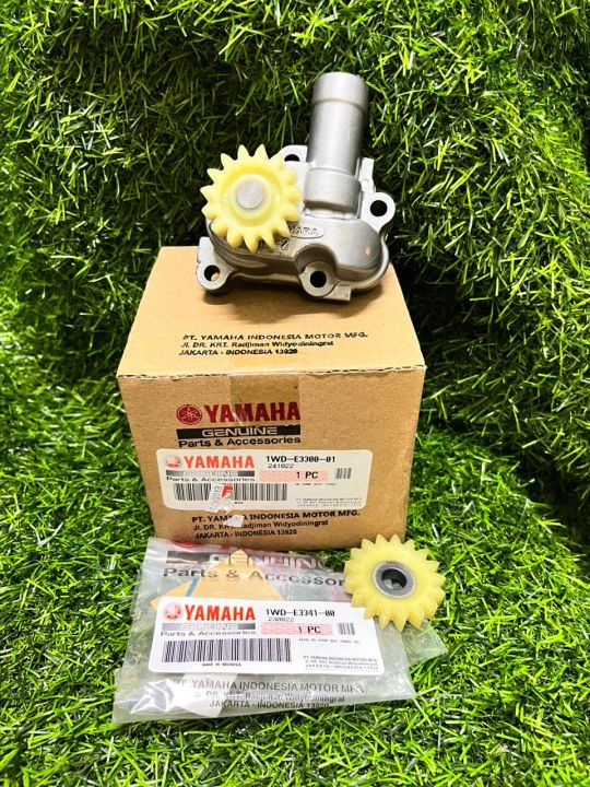 YAMAHA R25 OIL PUMP ASSY R25 OIL PUMP IDLE GEAR 100% HLY SET | Lazada