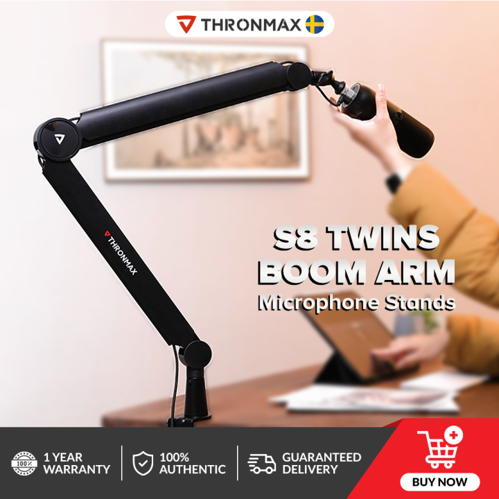 Thronmax S8 Twins Boom Arm Professional-Grade Studio Equipment | Lazada PH