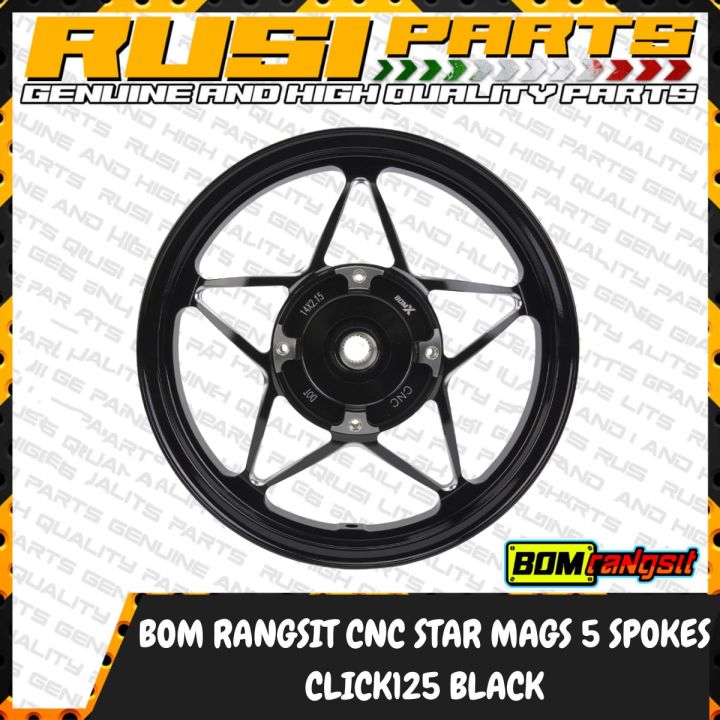 BOM RANGSIT CNC MAGS STAR 5 SPOKES | Lazada PH