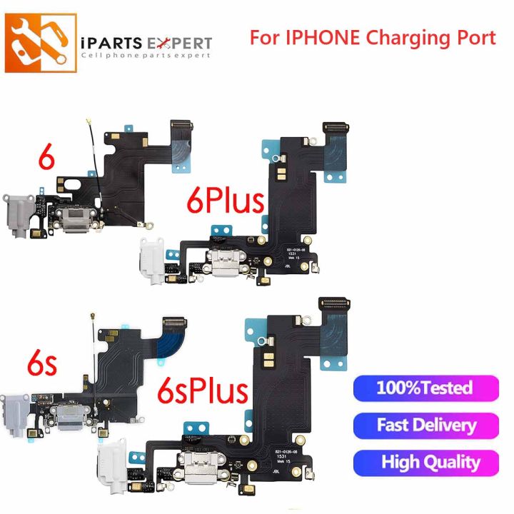 IPARTSEXPERT Charging Flex Cable Charger Dock for iPhone SE 6 6s Plus 7 ...