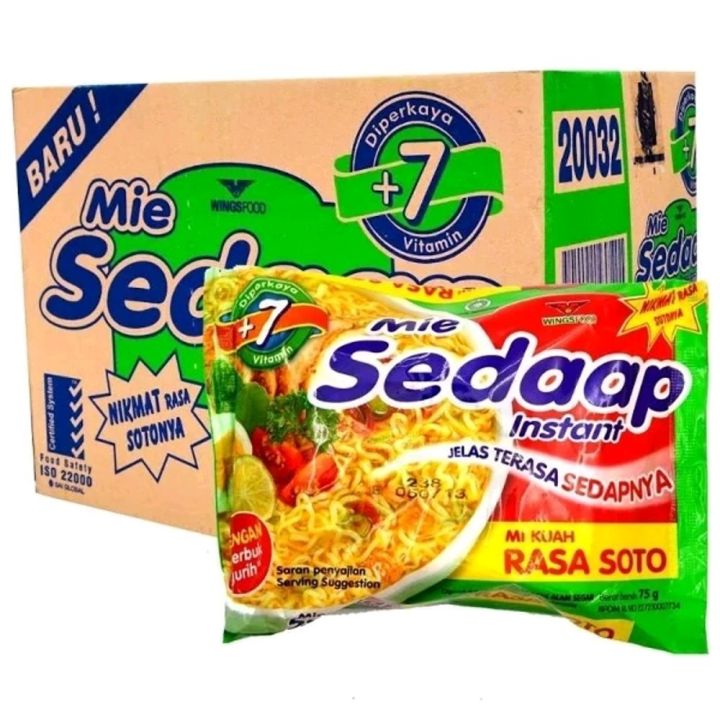 Mie Sedap Rasa Soto 1 karton (40 pcs) | Lazada Indonesia