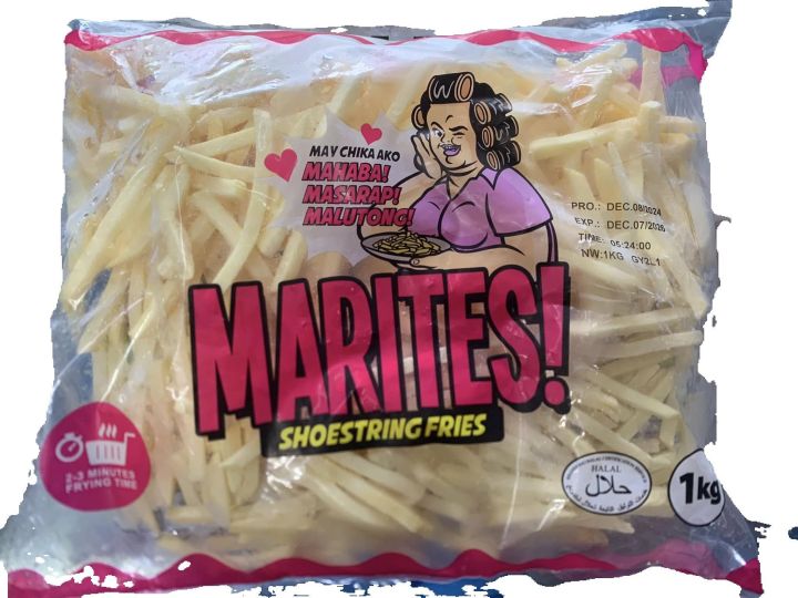 Marites Shoestring Fries 1KG | Lazada PH