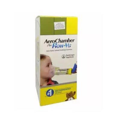 AEROCHAMBER PLUS FLOW-VU CHILD YELLOW | Lazada
