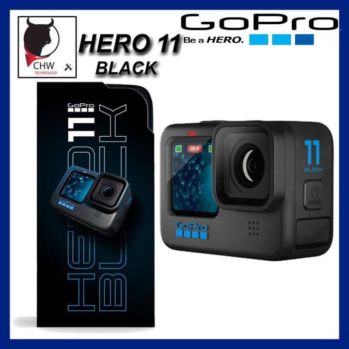 GOPRO ORIGINAL HERO11 BLACK SINGLE & COMBO FREE128GB CARD | Lazada