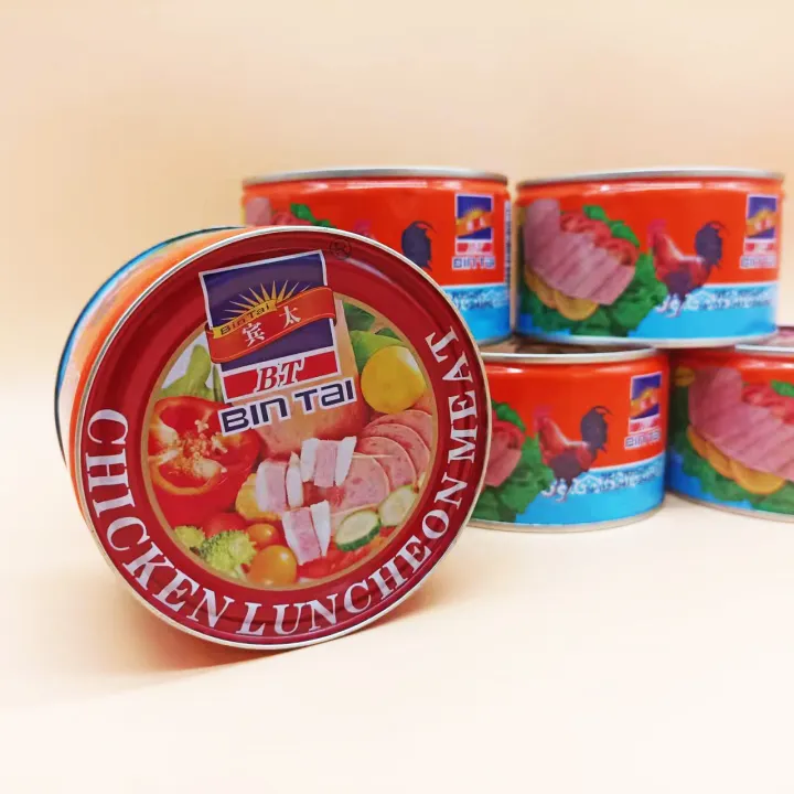 Pork Luncheon Meat Bin Tai 397g / curry chicken 56g | Lazada PH