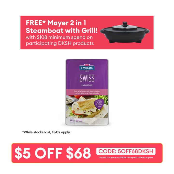 Emborg Swiss Sliced Cheese | Lazada Singapore