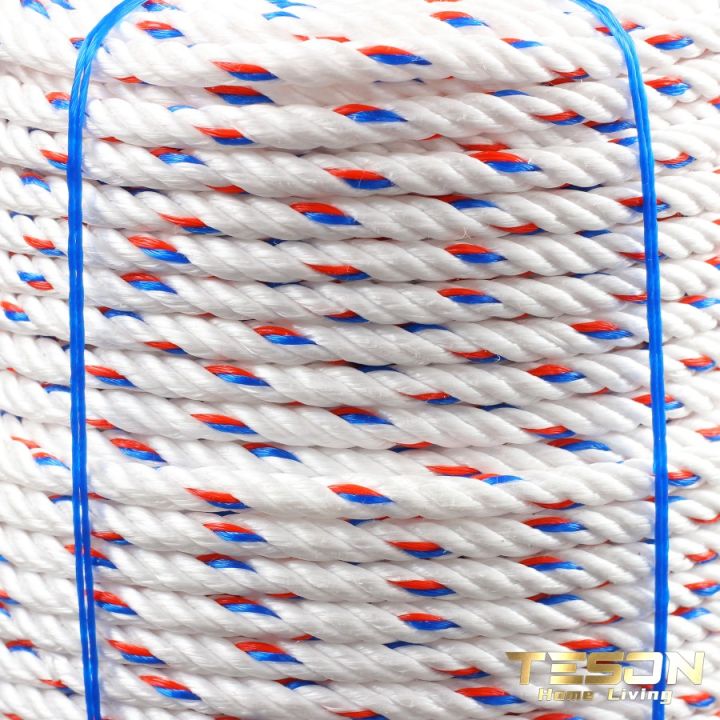 Tali Tambang PPD 6 mm 50 meter PP Propyline Nilon Tampar Rope | Lazada ...