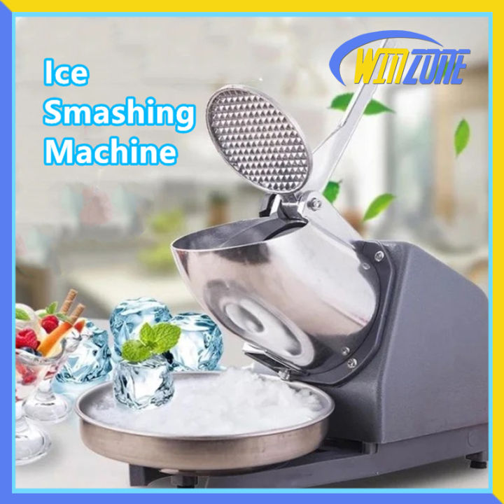 Ice Smashing Electric Crusher Machine 500W High Power Halo Halo Maker ...