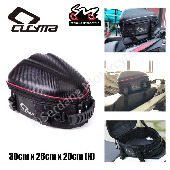CUCYMA Tail Bag Motorcycle Rear Seat Beg Belakang Ekor Tempat Duduk ...