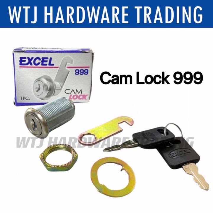 Excel Cam Lock 999 CamLock / Kunci Laci / Kunci Almari / Furniture Desk ...