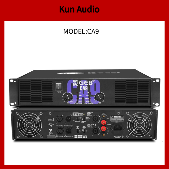 CA-9 Powered Amplifier 780W | Lazada PH