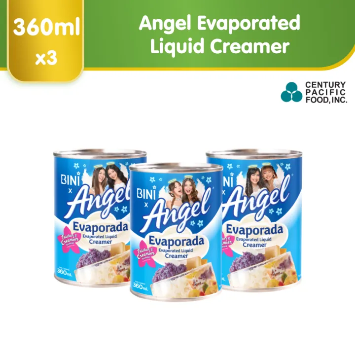 Angel Evaporated Liquid Creamer 360ml x3 | Lazada PH