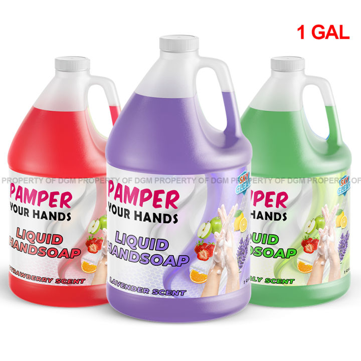 High Quality Antibacterial Liquid Hand Soap 1 Gallon / 3.4 Liters ...