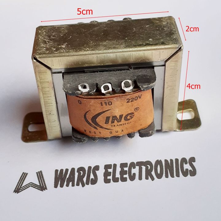 trafo 500mA Ampere 0 King non CT travo 12v | Lazada Indonesia