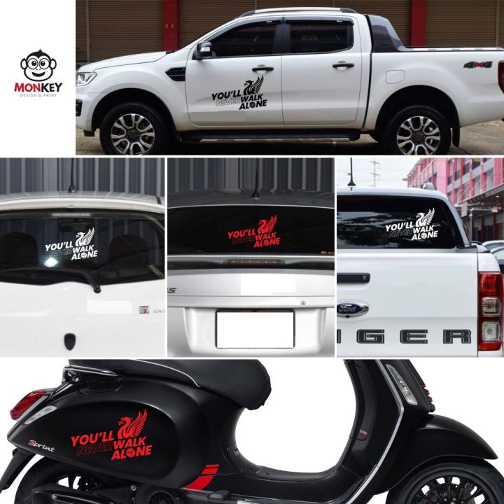 สติ๊กเกอร์ตัด แต่งรถ ทีม ฟุตบอลลิเวอร์พูล PVC Car Sticker Decal ...