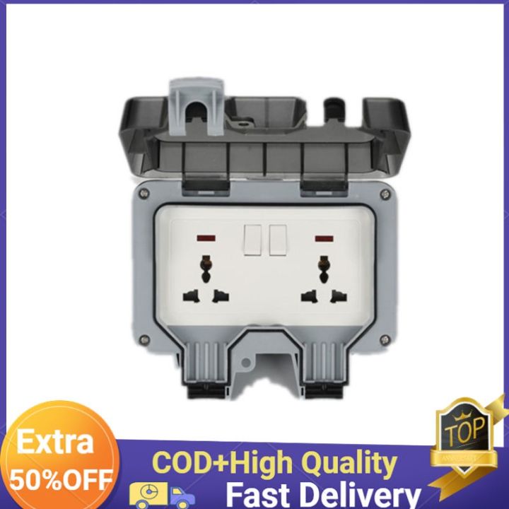 Outdoor Waterproof Socket IP66 Rainstorm-proof Charging Socket ...