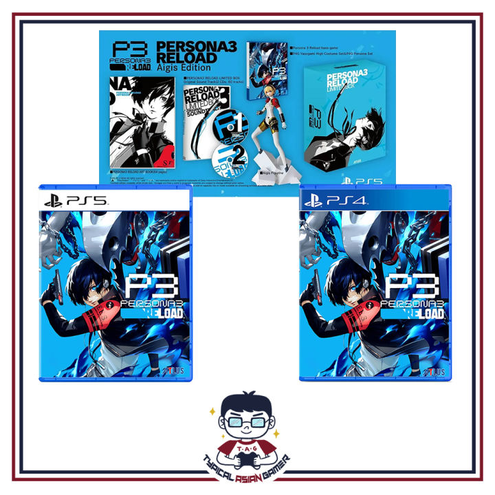Persona 3 Reload Standard/Limited/Aigis Edition [PS5/PS4] | Lazada ...