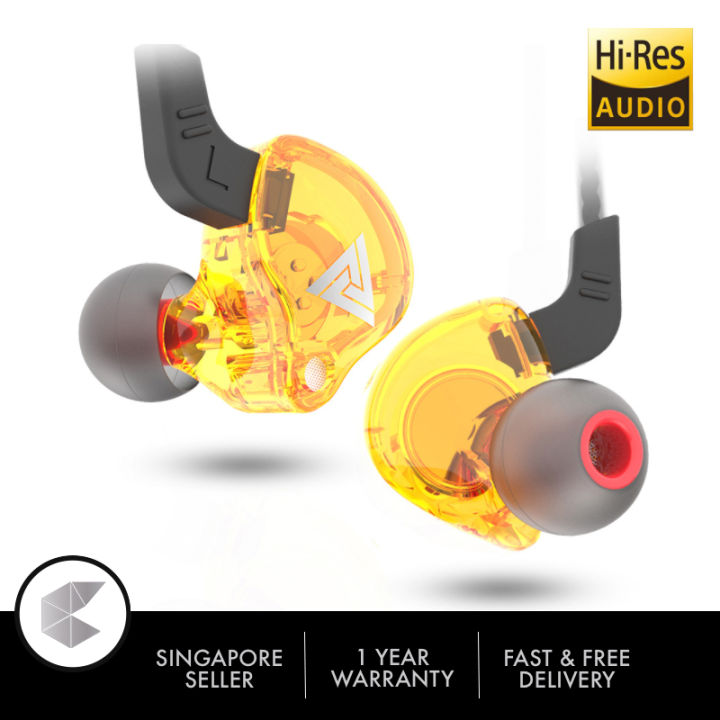 Singapore Ready Stock QKZ In Ear Earphone Stereo Super Bass Headphone ...