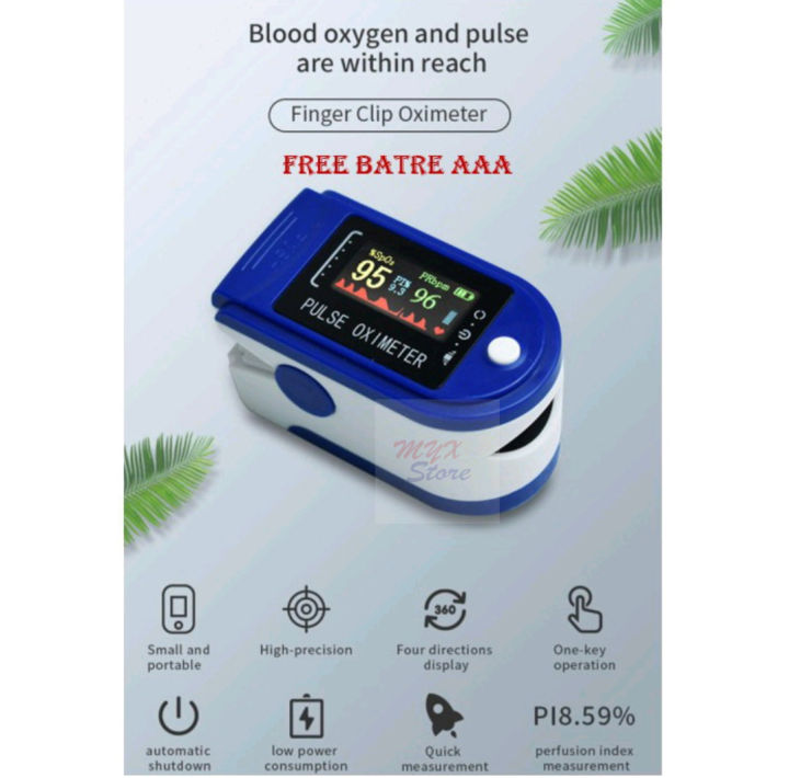 Oximeter Fingertip LK89 Pulse Oksimeter Fingertrip Oxymeter Pulse alat ...