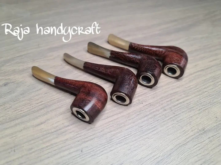 ONCE PIPA ROKOK KAYU BERTUAH GALI ASEM MODEL CANGKLONG MINI 100 % ASLI ...