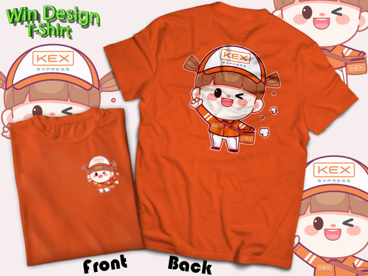 เสื้อKEX EXPRESS CARTOON ผ้าคอตตอน100% ผ้าหนานุ่ม | Lazada.co.th