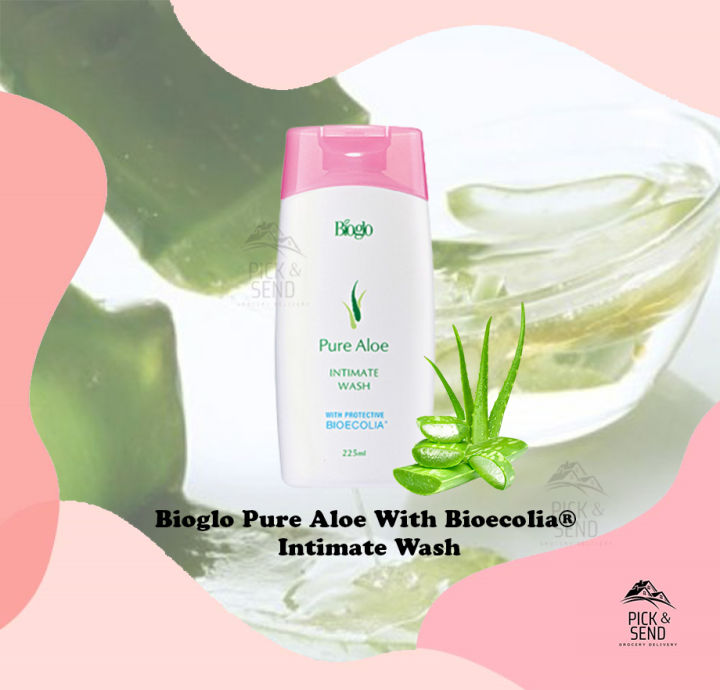 Bioglo Pure Aloe With Bioecolia® Intimate Wash (225ml) 纯净芦荟亲密洗洁液 Cosway ...