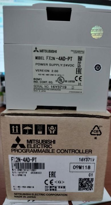 FX2N-4AD-PT MITSUBISHI Analog input block for Pt100 temperature sensor | Lazada.co.th