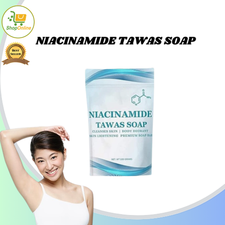 ORIGINAL NIACINAMIDE TAWAS SOAP /TRENDING NIACINAMIDE TAWAS SOAP /Tawas ...