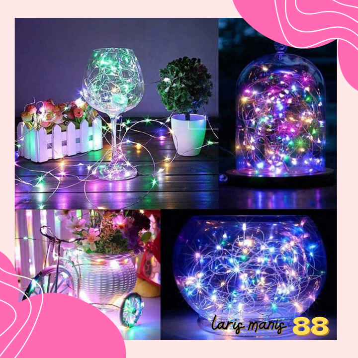 SB013 Lampu Tumblr Kawat Led 1M, 2M, 3M & 5M Lampu Hias Led | Lazada ...