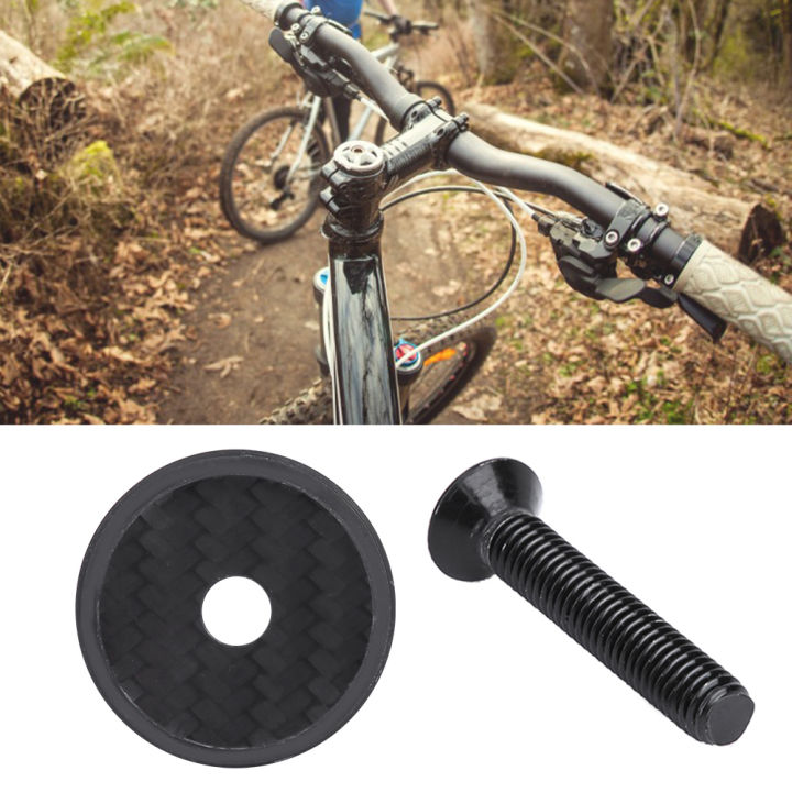 Funien Carbon Fiber Lightweight Sturdy Stem Headset Top Mountain Bike ...