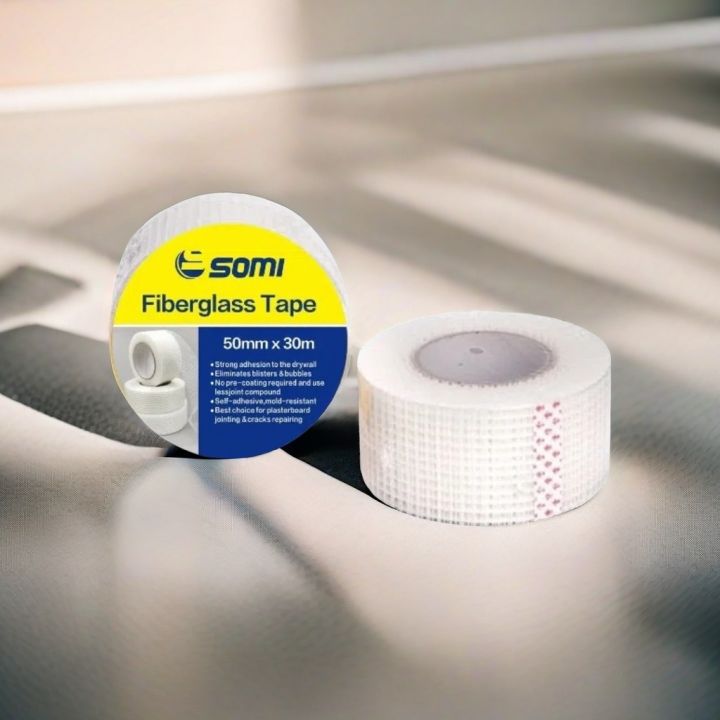 GASA TAPE ( FIBERGLASS TAPE / GYPSUM TAPE) 50MM X 30MTRS (Brand random ...