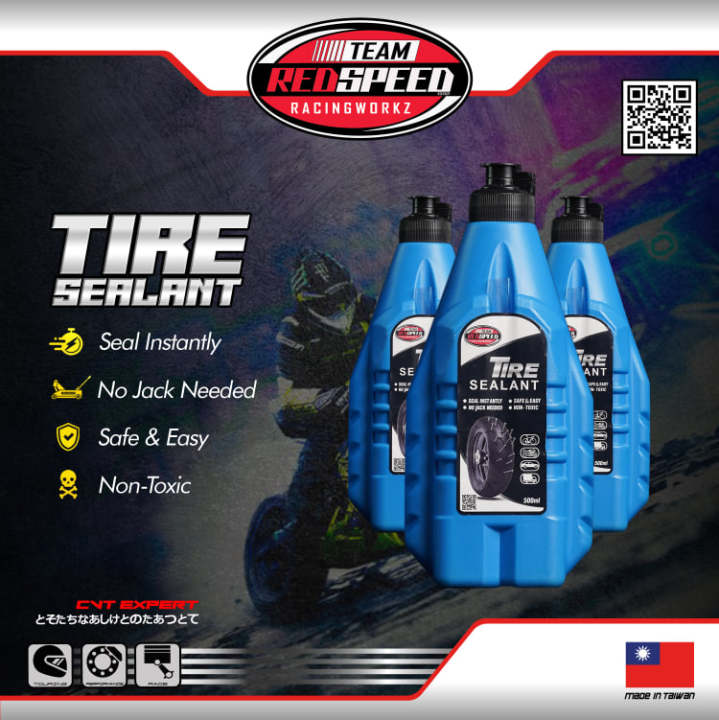 REDSPEED TIRE SEALANT 500ml | Lazada PH