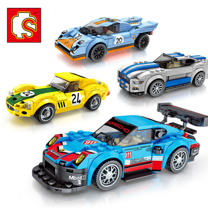 [UFW toys] LEGO SEMBO BLOCK NO.607020 Famous Car Racing Series | Lazada PH
