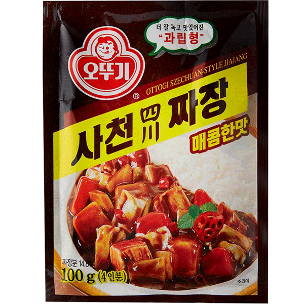 Korea Ottogi Jjajang Powder Instant Black Bean Sauce Powder Jjajang ...