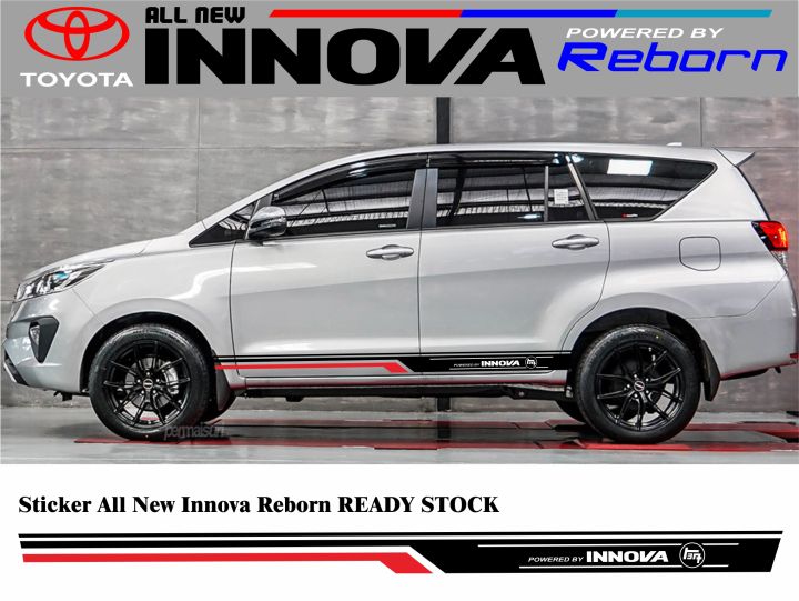 STICKER MOBIL TOYOTA INNOVA REBORN STICKER LIST BODY INNOVA NEW ...