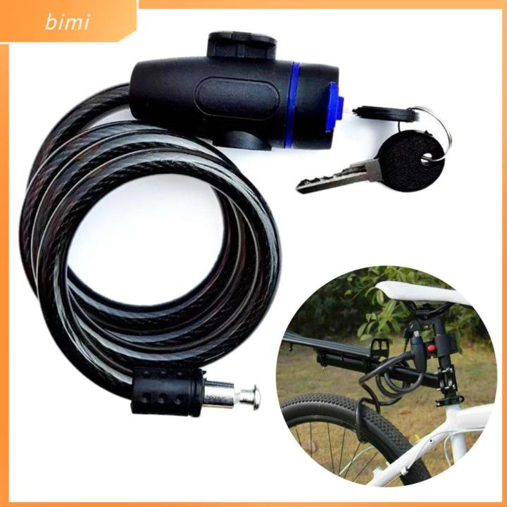 BIMI 90cm Strong Security Reinforce Bicycle Lock Accessories with Two ...