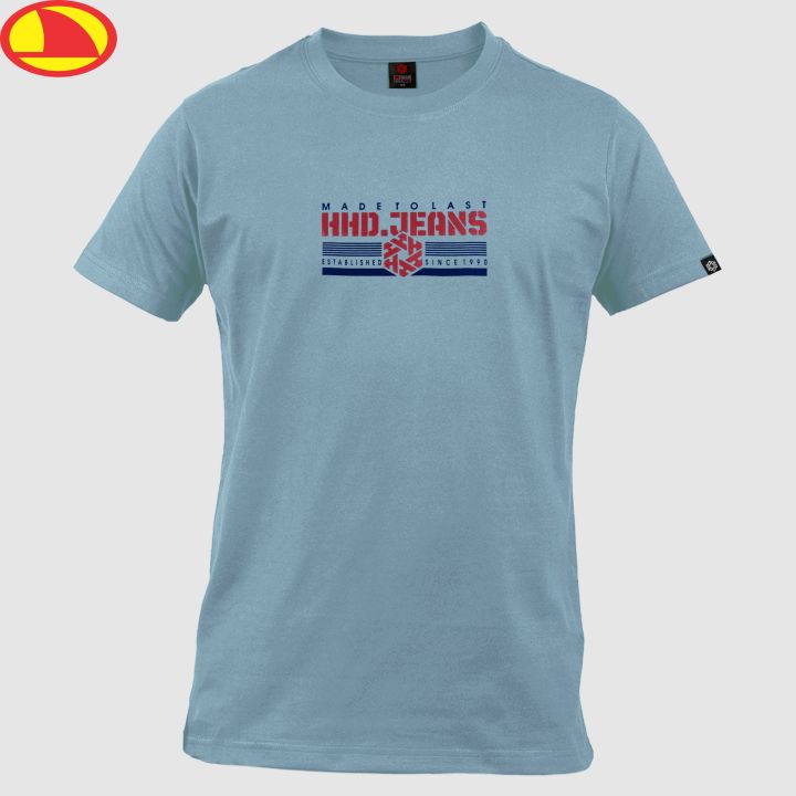 Hammerhead Jeans and Shirt - Mens Round Neck with Flat and Hi-Den Print ...