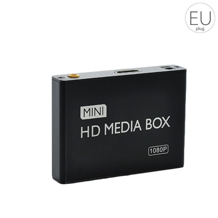 MP013 Mini Media Player HD AV USB SD/MMC Video Player 1080P Multimedia ...