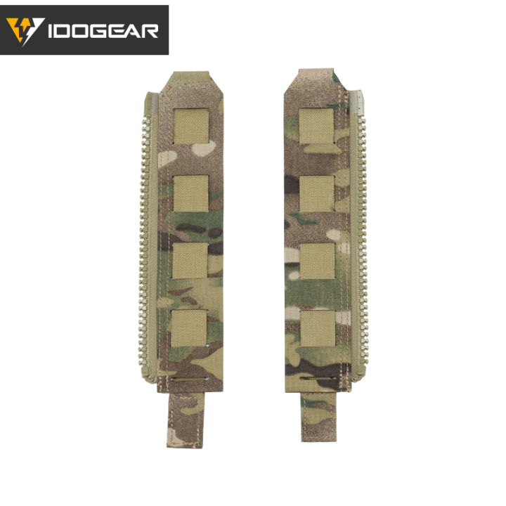 IDOGEAR Tactical Zipper Connection 500D Nylon YKK Zipper Board MOLLE ...