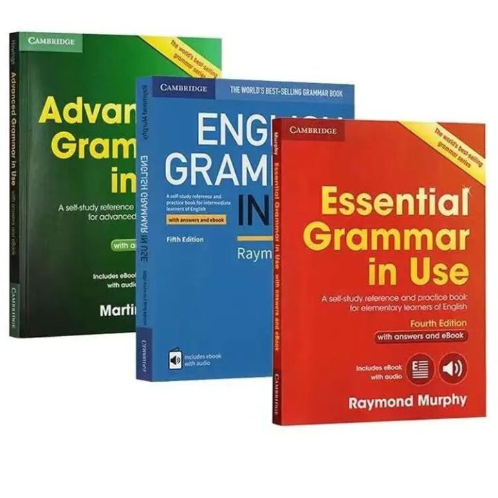 3 books 3 books Cambridge Elementary English Grammar Essential English ...