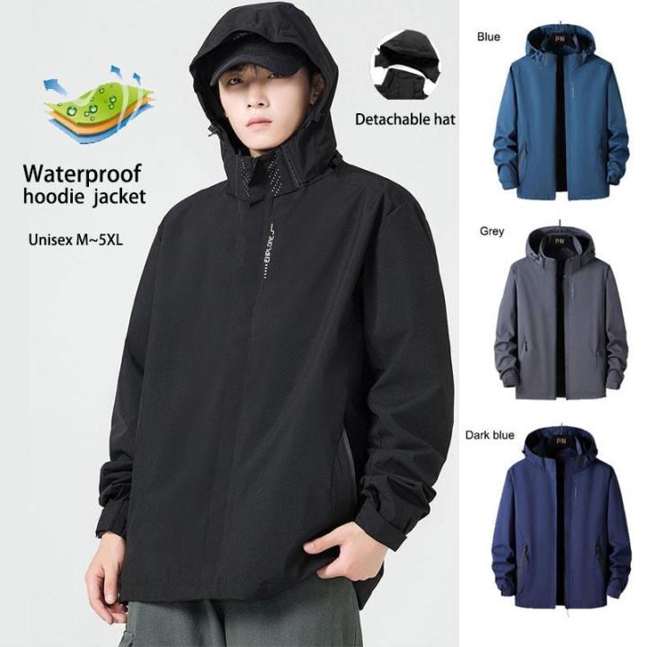 TOMITANY 【Unisex】COD Waterproof Jacket for Women Removeable Hoodie ...