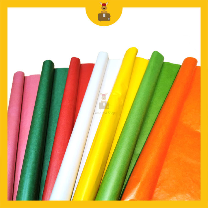 10 Sheets Glassine Paper Kite Paper Kertas Wau Kertas Layang-layang (20 ...