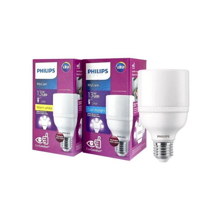 PHILIPS หลอดไฟ LED BRIGHT รุ่น MyCare E27 | 9W 11W 13W 15W 17W | แสง ...