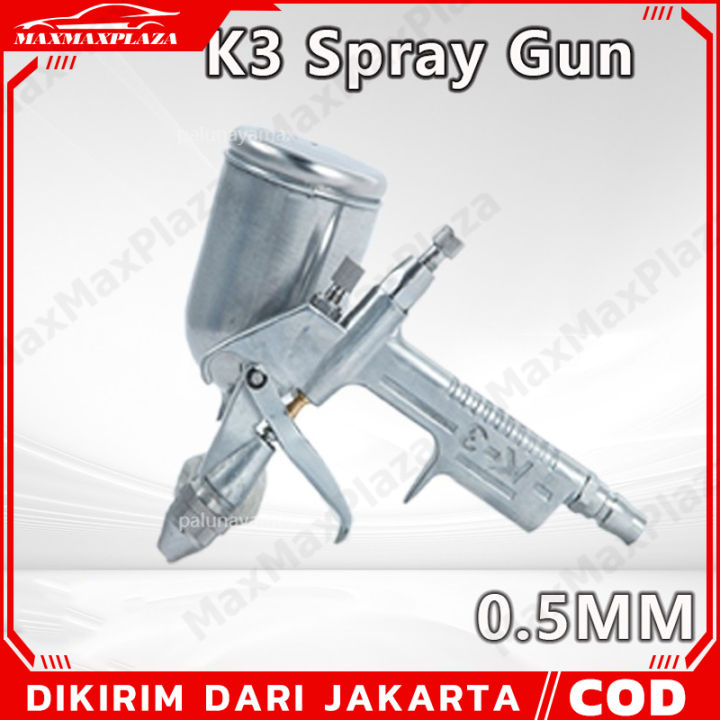Spray Gun Auarita Gravity K3 Nozzle 0.5mm Semprotan Cat Airbrush ...
