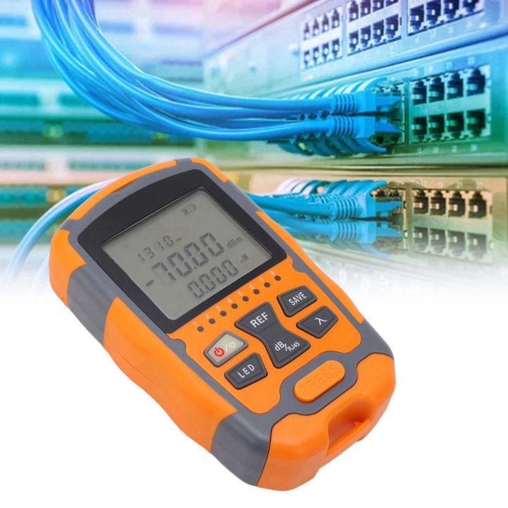 ANENG Optical Power Meter Multifunctional Fiber Cable Tester 10 Sets ...
