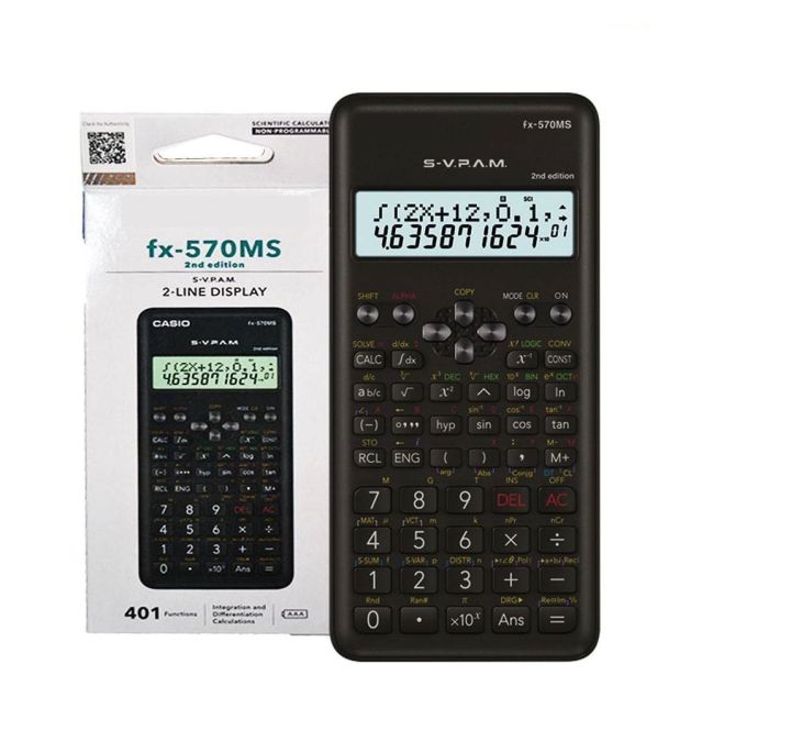 Saintifik Scientific Calculator Kalkulator FX-570EX FX570MS 1st and 2nd ...
