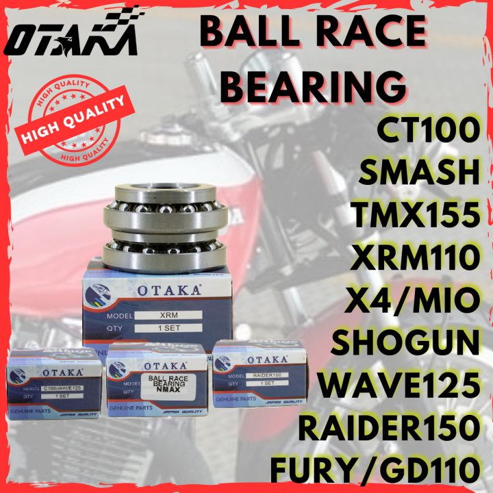 BALL RACE BEARING for RAIDER150/MIO/SMASH/SHOGUN/XRM110/GD110/WAVE125 ...