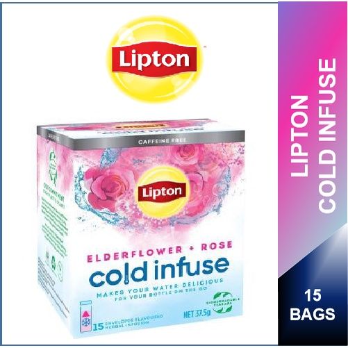 Lipton Cold Infuse Tea / Herbal Infusion, 15s, [Pack of 3] | Lazada ...