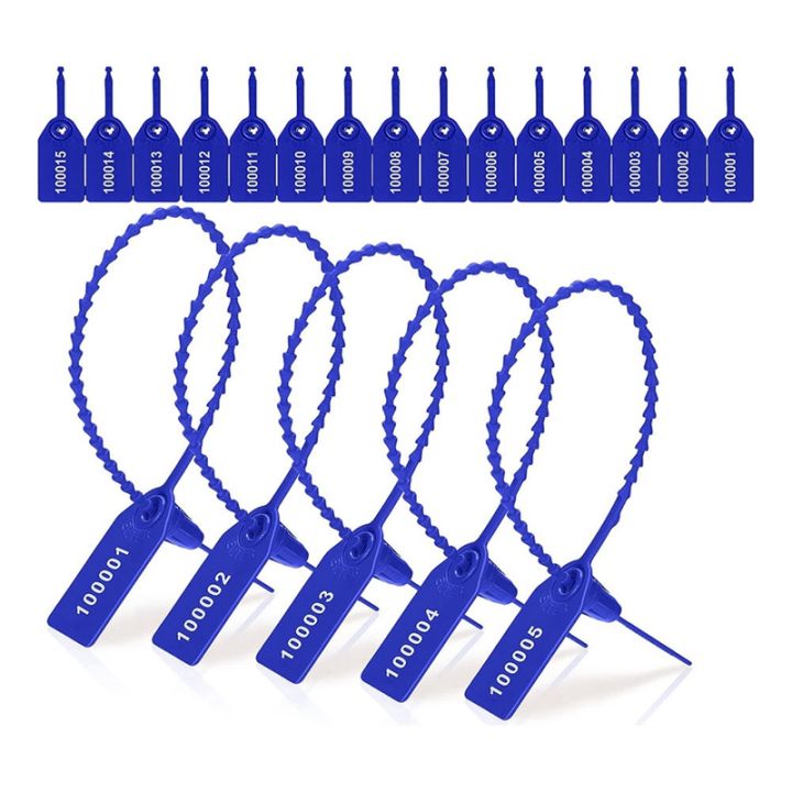 [WBAT]1000 Pcs Plastic Tamper Seals Fire Extinguisher Tags Security ...