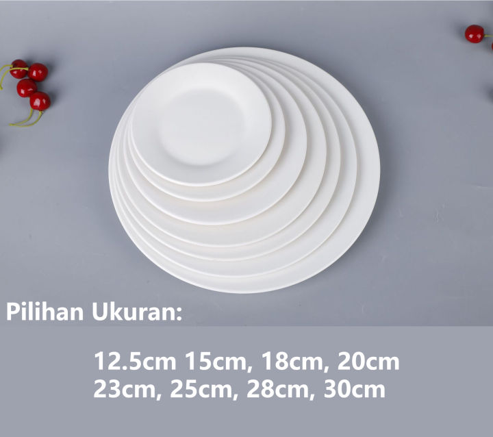 Piring Keramik Makan Ukuran 5inch/12.5cm | Lazada Indonesia